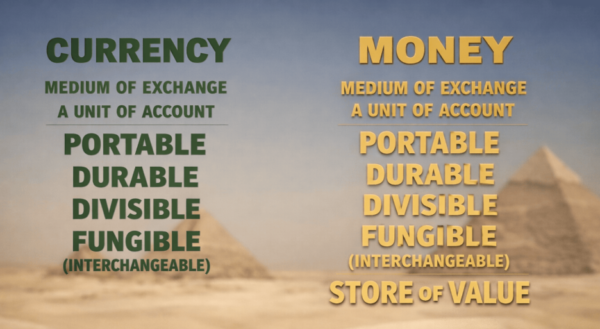 What's the Difference Between Money vs Currency?
